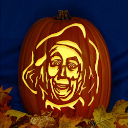 scarecrow pumpkin carving pattern