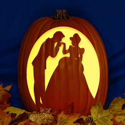 Cinderella Pumpkin Template