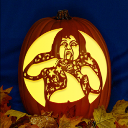 sloth pumpkin template