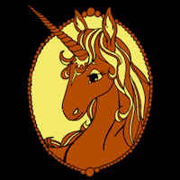 unicorn pumpkin stencil