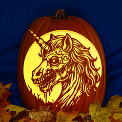 zombie pumpkin patterns