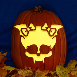 dracula pumpkin stencil