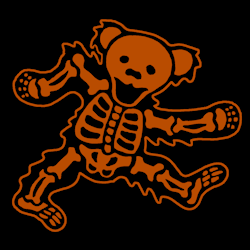 Grateful Dead Dancing Bear Skeleton - StoneyKins
