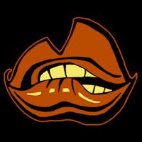 Rocky Horror Cartoon Lips - StoneyKins