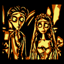Corpse Bride Pumpkin Stencils