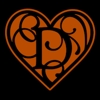 Heart Script Letter D 01 - StoneyKins