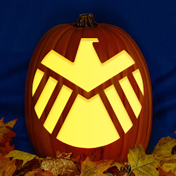 avengers pumpkin template