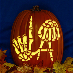 LA Gang Sign Skeleton Hands CO - StoneyKins