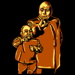 Dr. Evil and Mini Me - StoneyKins