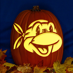 Ninja Turtle Pumpkin Carving Patterns