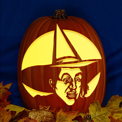 Wizard Of Oz Pumpkin Stencil